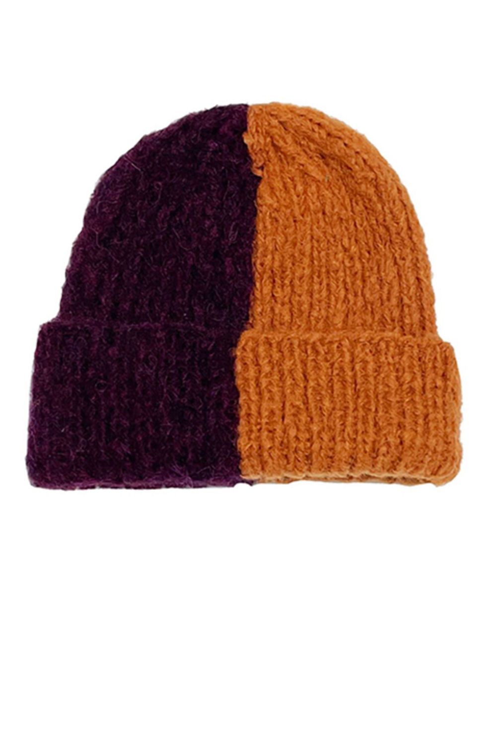 Checkity Alpaca hat in Aubergine Canela – Amano Knitwear